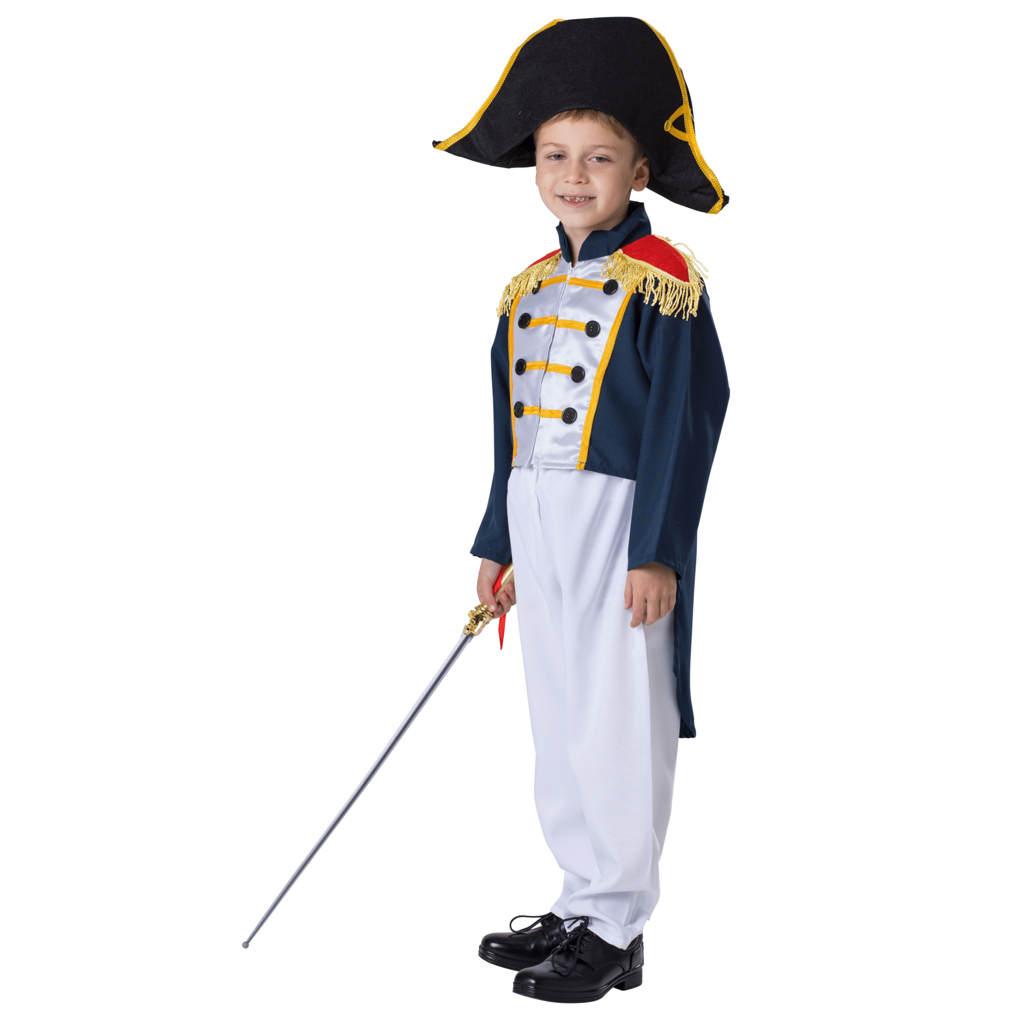 Colonial General Costume - Kids - Dress Up America