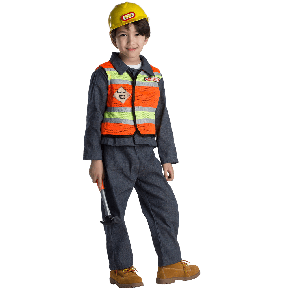 Construction Worker Costume - Kids - Dress Up America
