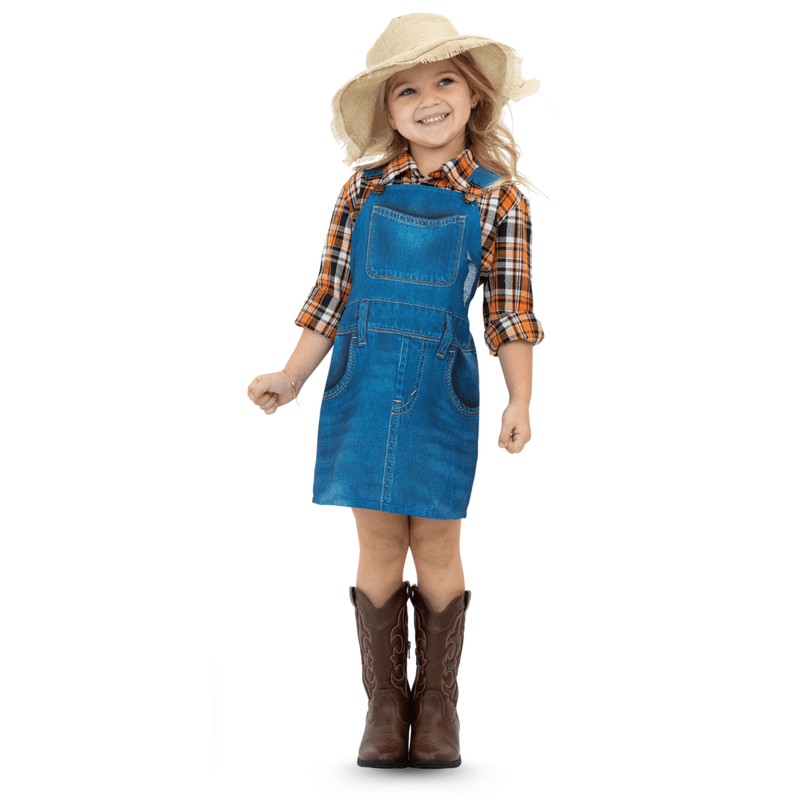 Farmer Costume Girls - Dress Up America