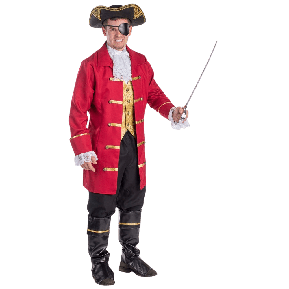 Pirate Captain Costume - Adults - Dress Up America