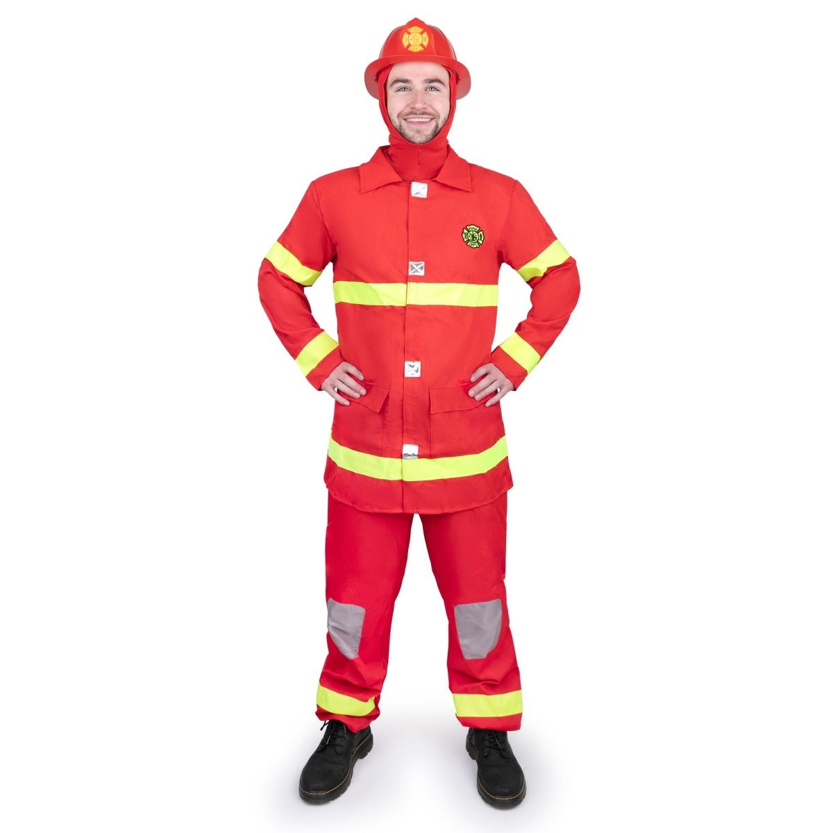 Red Fire Fighter - Adults - Dress Up America