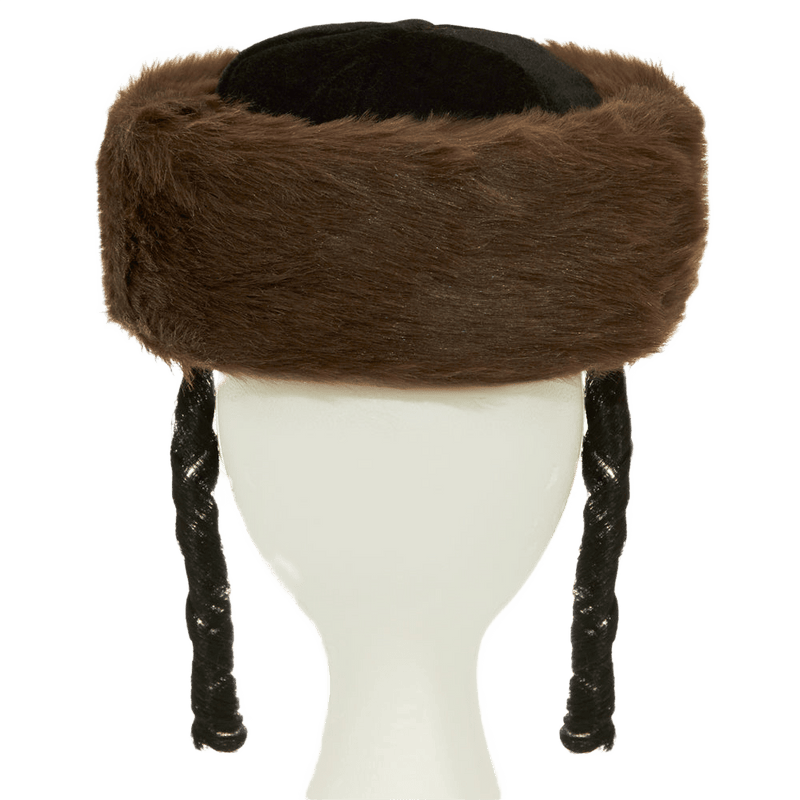 Shtreimel Hat - Kids and Teens - 3" - Dress Up America