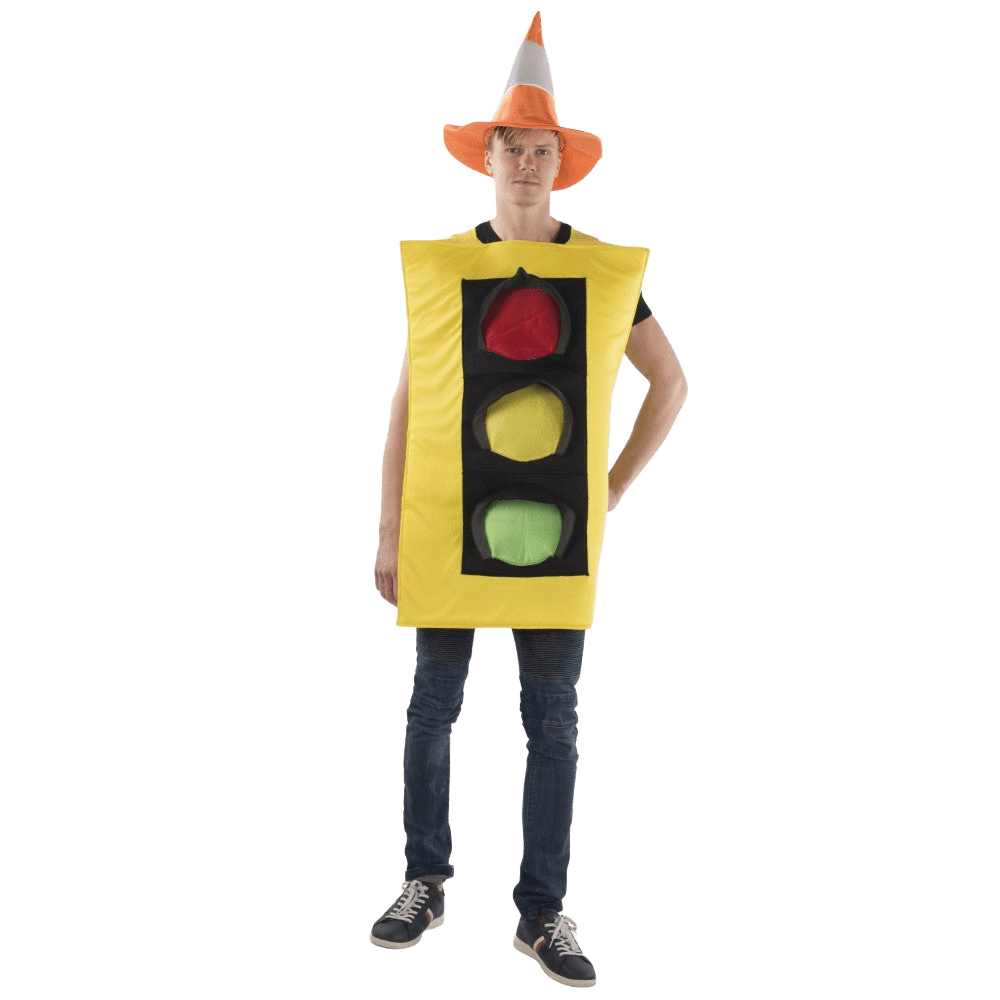 Traffic Light Costume - Adults - Dress Up America
