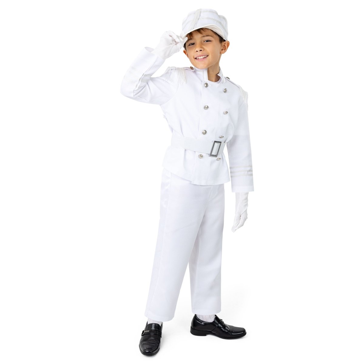 White Marching Band Costume - Dress Up America